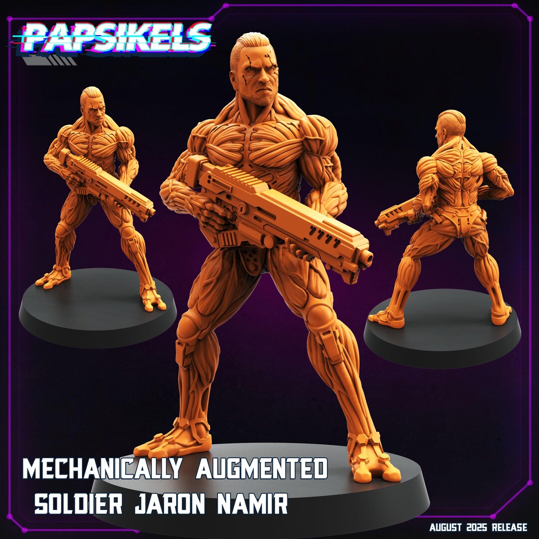 Mechanically Augmented Soldier Variant 1-3 by Papsikels for 32 Mm ...