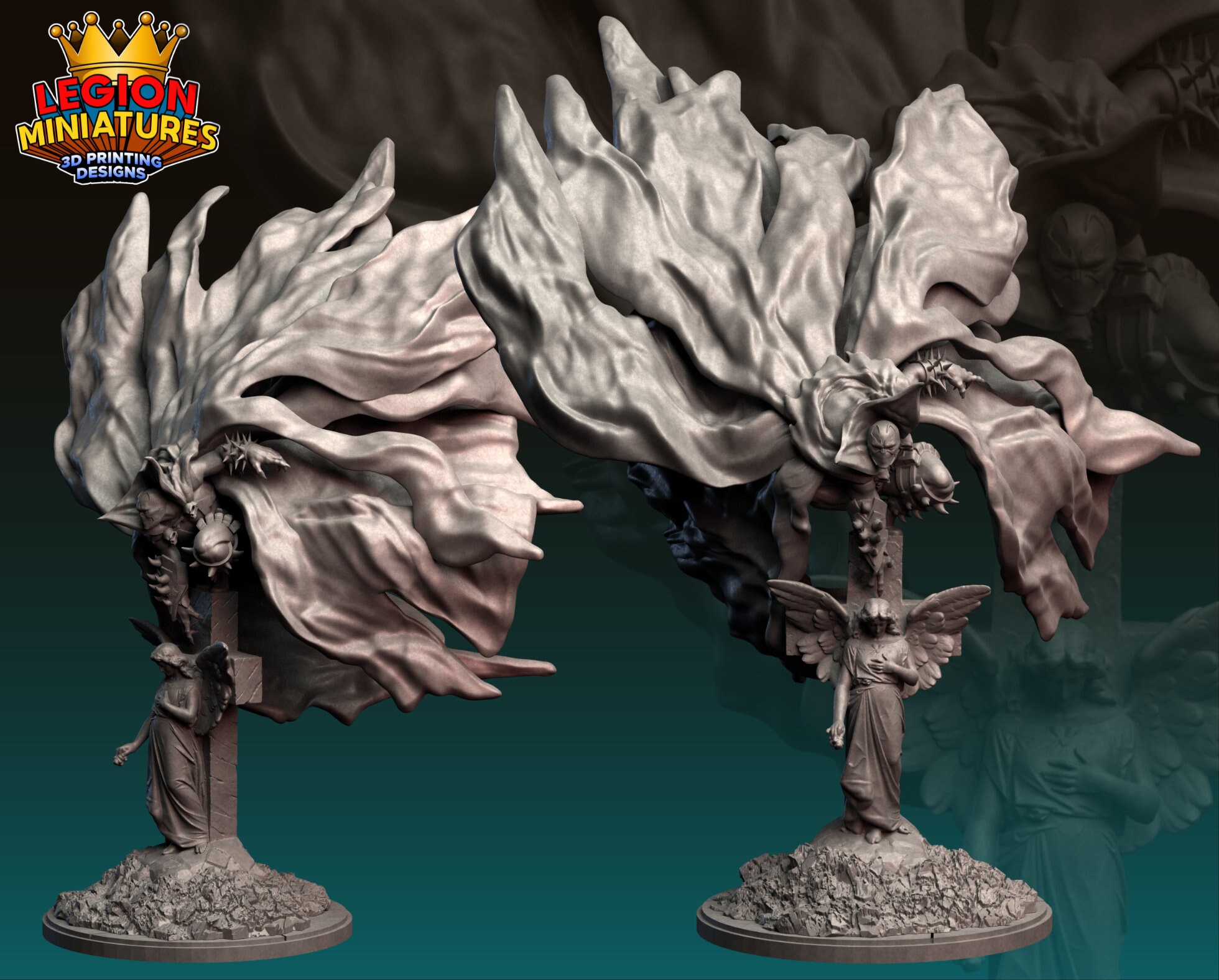 Spawn Fanart by Legion Miniatures for 40mm Wargaming Tabletop - Etsy
