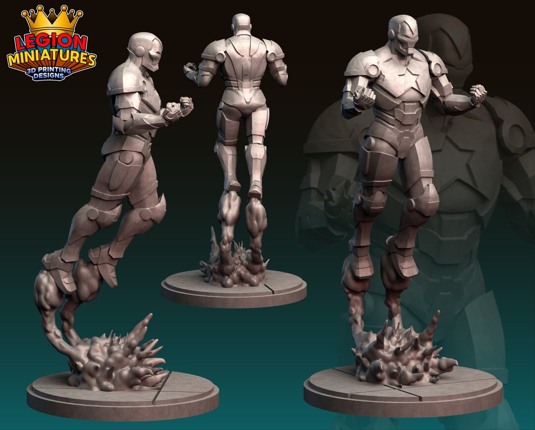 Iron Patriot Fanart by Legion Miniatures for 40mm Wargaming Tabletop ...