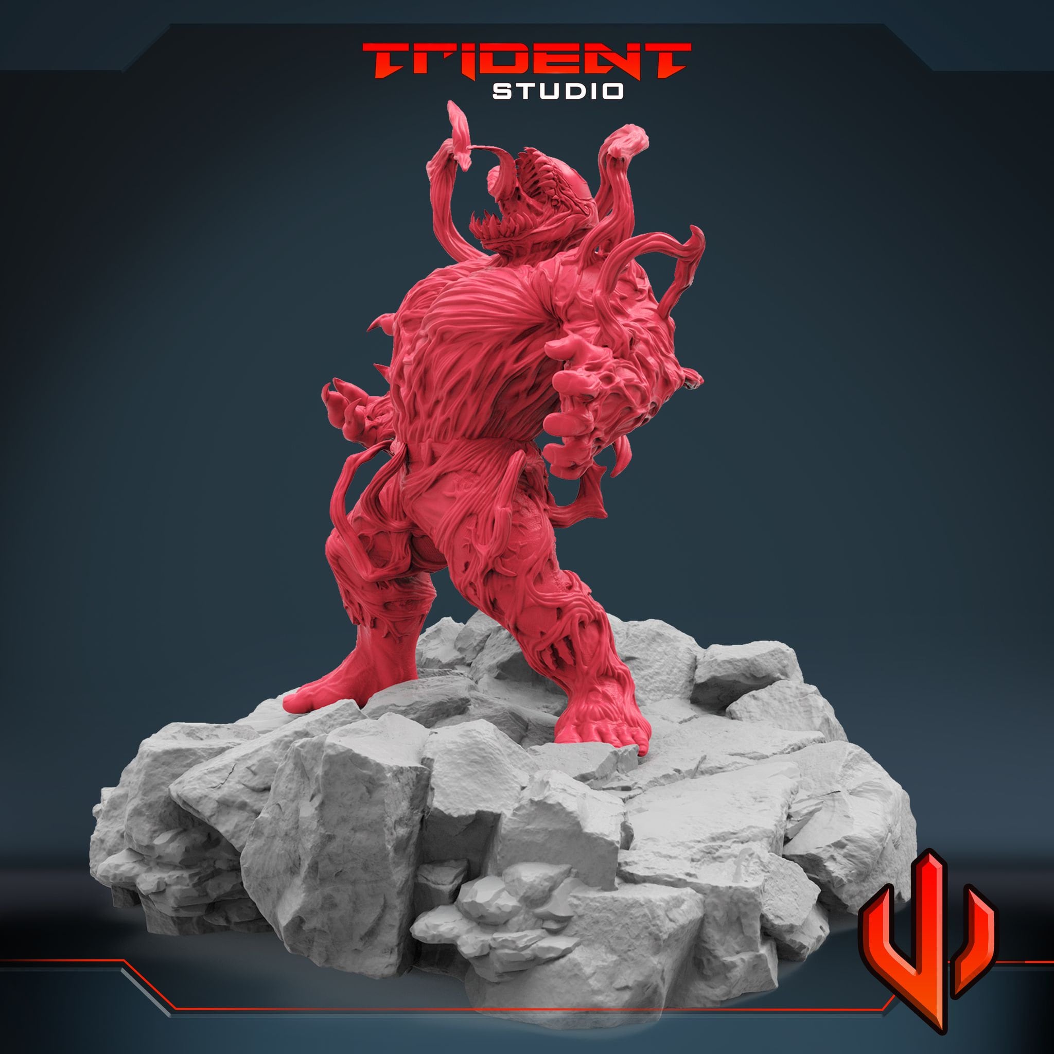 Venomized Hulk Variant AB by Trident Studio for 40 Mm - Etsy