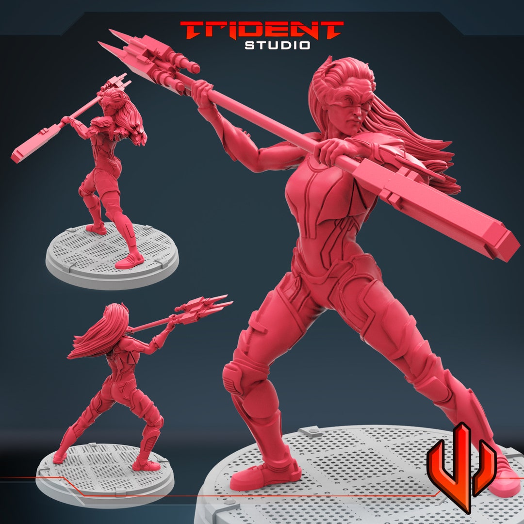 Proxima Midnight AB by Trident Studio for 40 Mm Wargaming Tabletop 3d ...