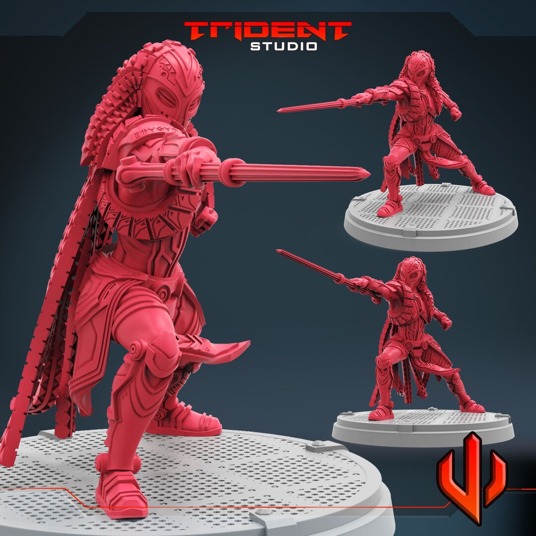 Midnight Angels (2 Pack) by Trident Studio for 40 Mm Wargaming Tabletop ...