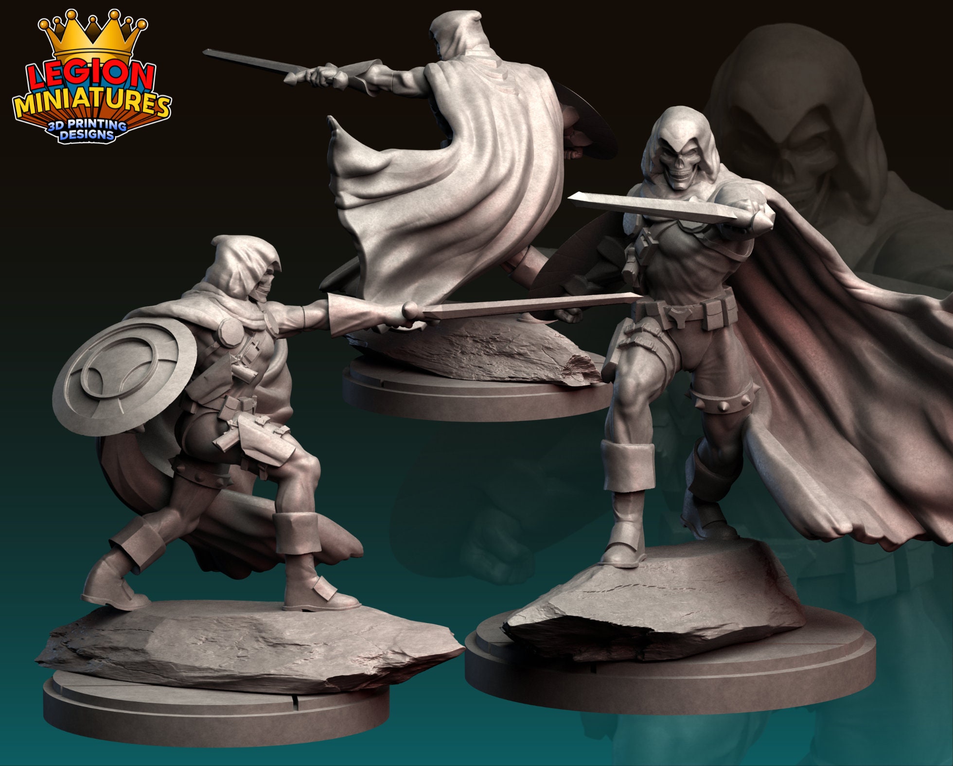 Taskmaster Fanart by Legion Miniatures for 40mm Wargaming Tabletop Marvel Crisis Protocol - Etsy