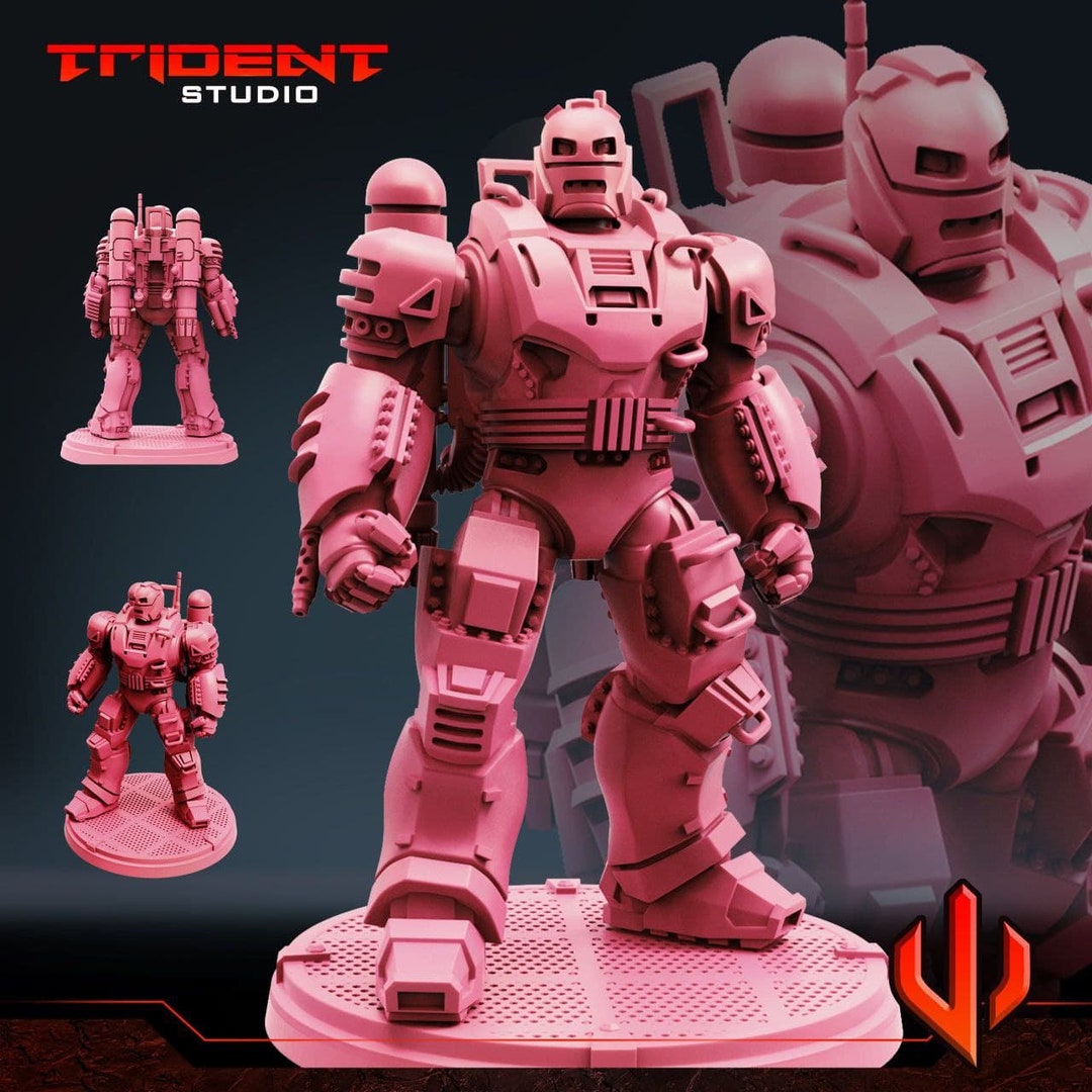 Hydra Stomper by Trident Studio for 40mm Wargaming Tabletop 3d Printed ...