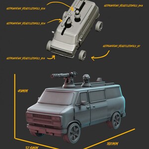 Hitman / Punisher Van Aka SHIELD SUV / S.H.I.E.L.D. by C27 for 40 Mm ...
