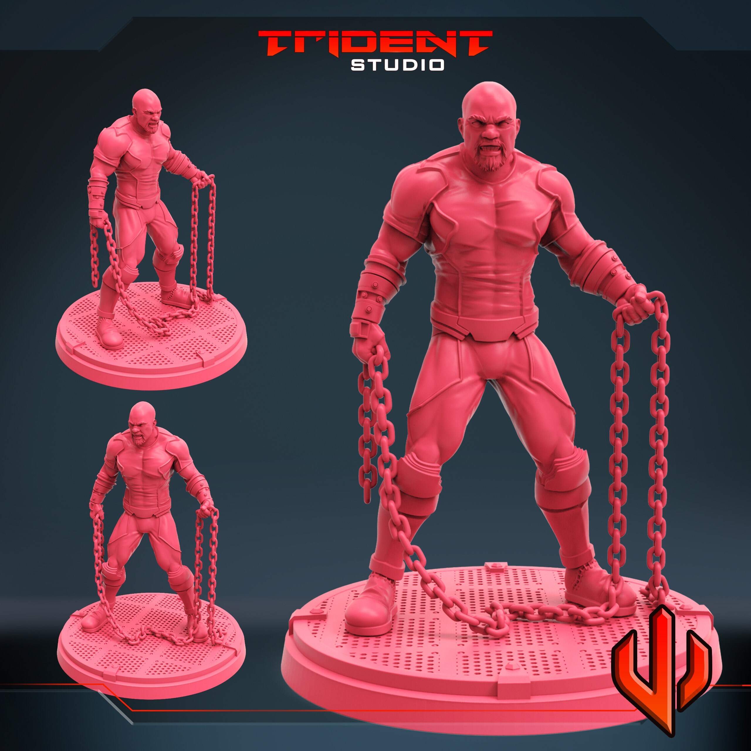 Thanos by Trident Studio for 40 mm Wargaming Tabletop 3d printed Resin ...