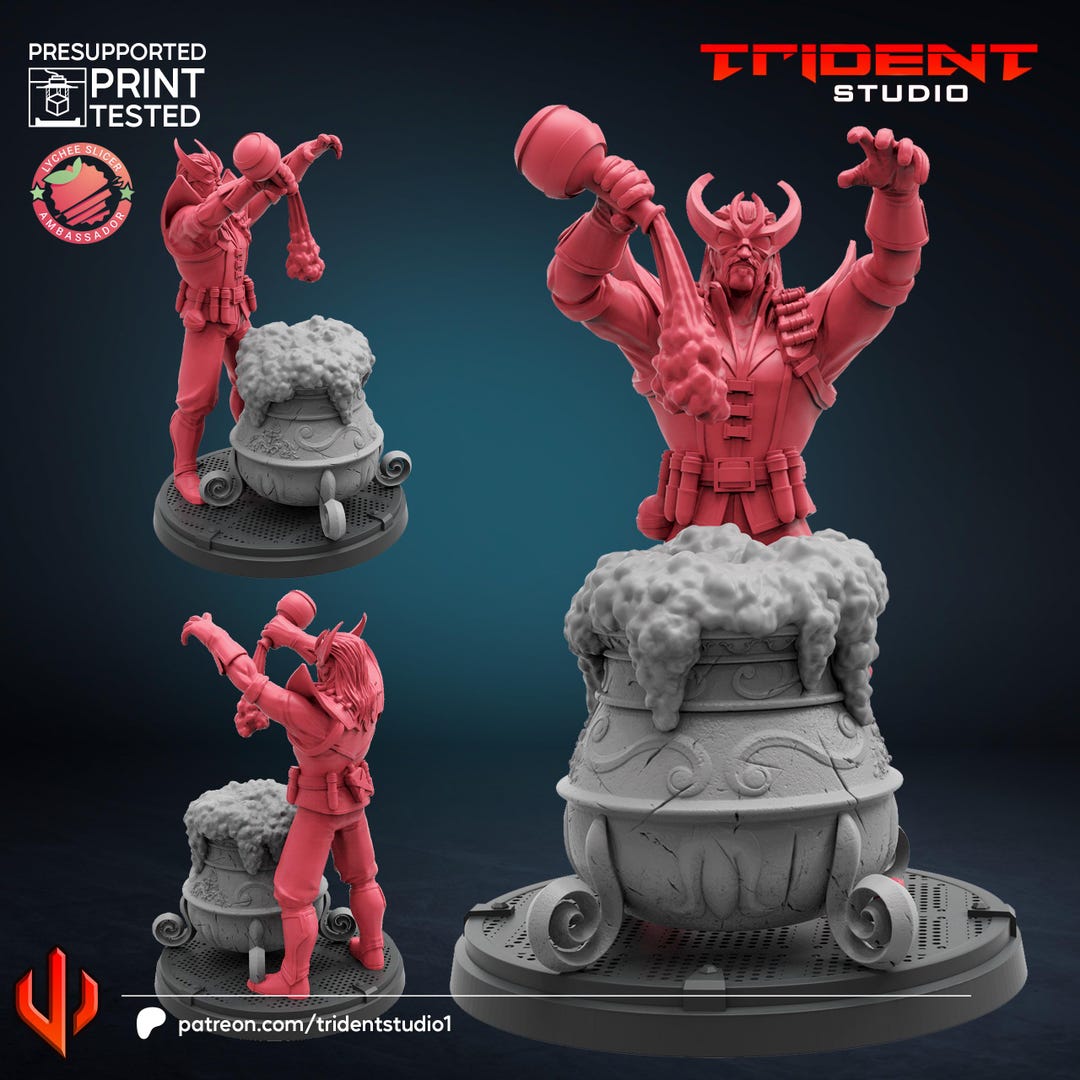 Diablo (modern & Classic Variant) by Trident Studio for 40 Mm Wargaming ...