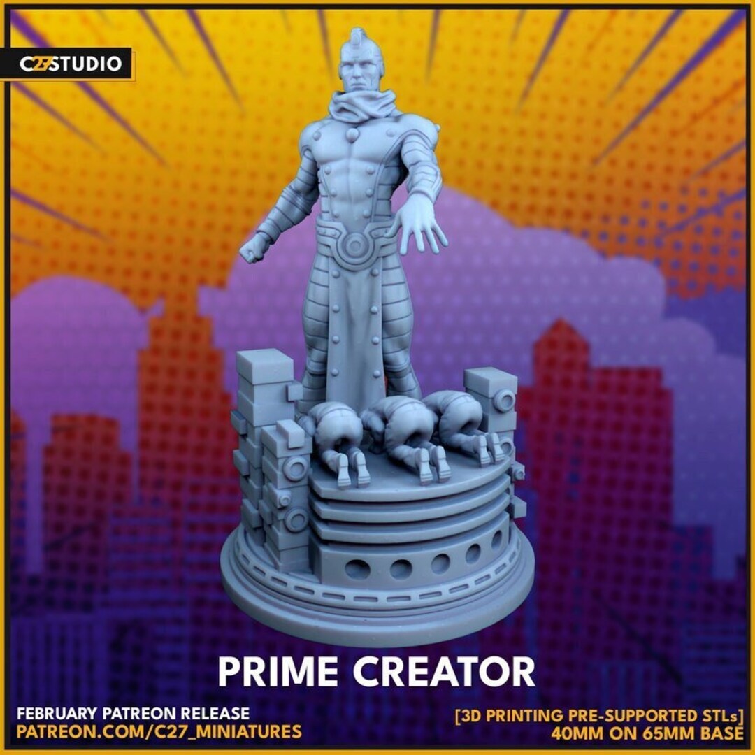 Prime Creator Aka High Evolutionary by C27 for 40 Mm Wargaming Tabletop ...