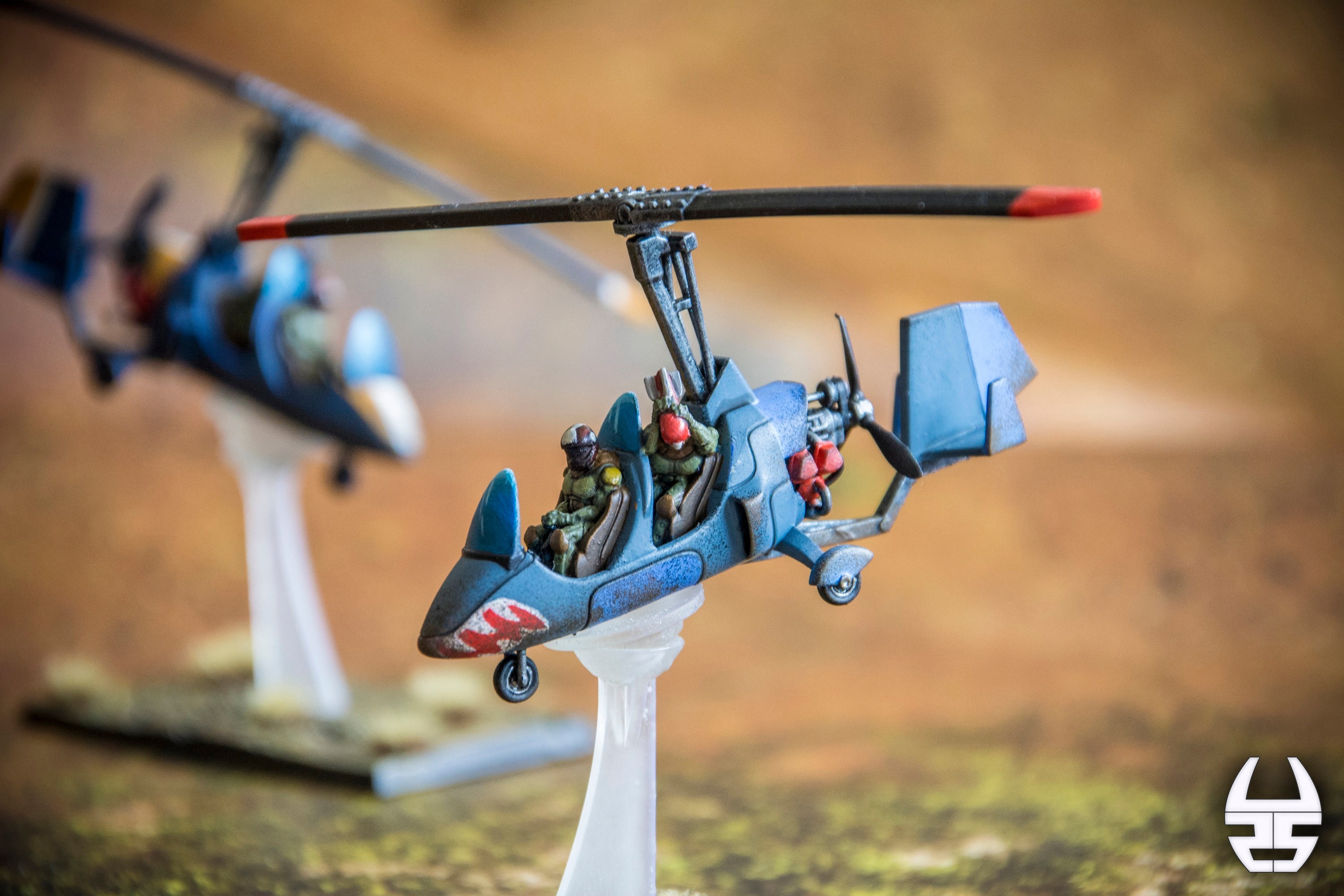 Gyrocopter for Postapocalyptic Games Like Gaslands and Carwars - Etsy UK
