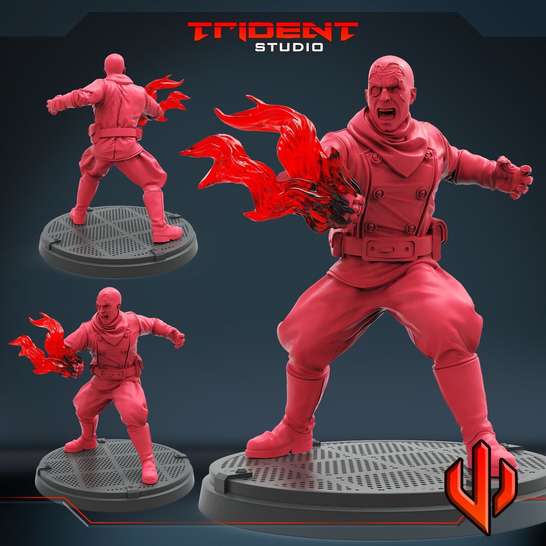 Baron Strucker hydra Variant AB by Trident Studio for 40 Mm Wargaming ...