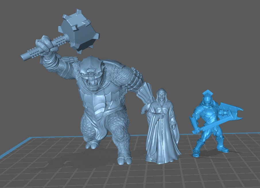 Ork / Uruk Orc door RNE Studio 3d Printing Lord of the - Etsy Nederland