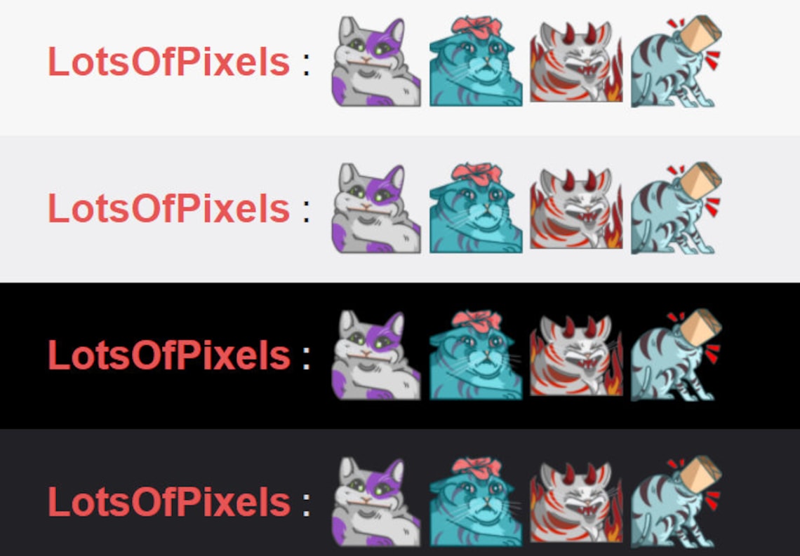 Funny CAT MEME COLLECTION 2 Twitch and Discord Emote / - Etsy
