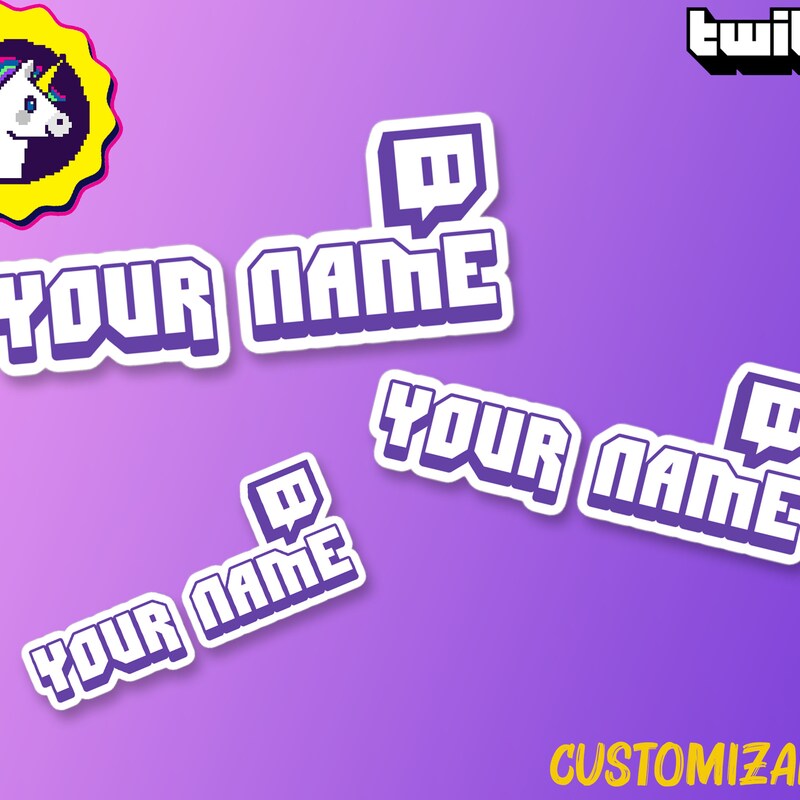 Twitch Stickers - Etsy