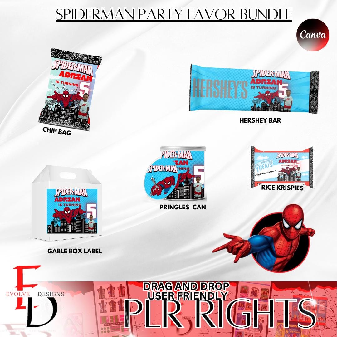 Spiderman Chip Bags Wrapper - Spider-man - Peter Parker - Pringles Can ...
