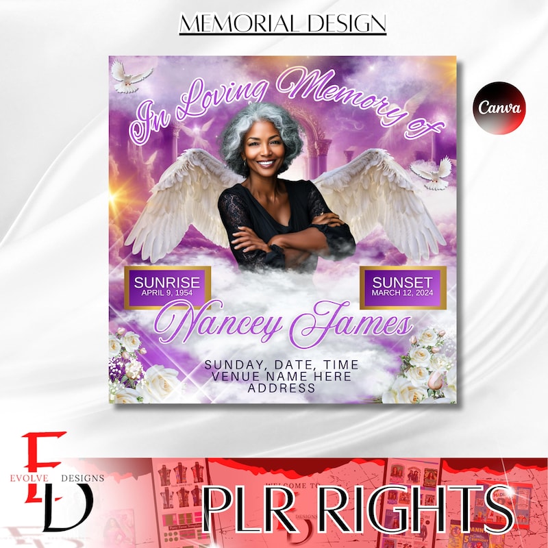 Purple Rip Template - Etsy