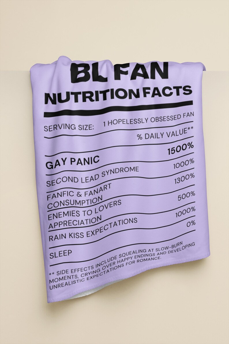 BL Blanket Thai Boy Love Fangirl Throw Blanket Yaoi Lover Gift Fujoshi ...
