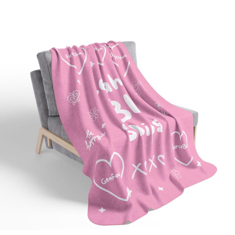 Thai BL Ships Blanket Yaoi Personalized Minky Blanket Sherpa Thai Boy ...