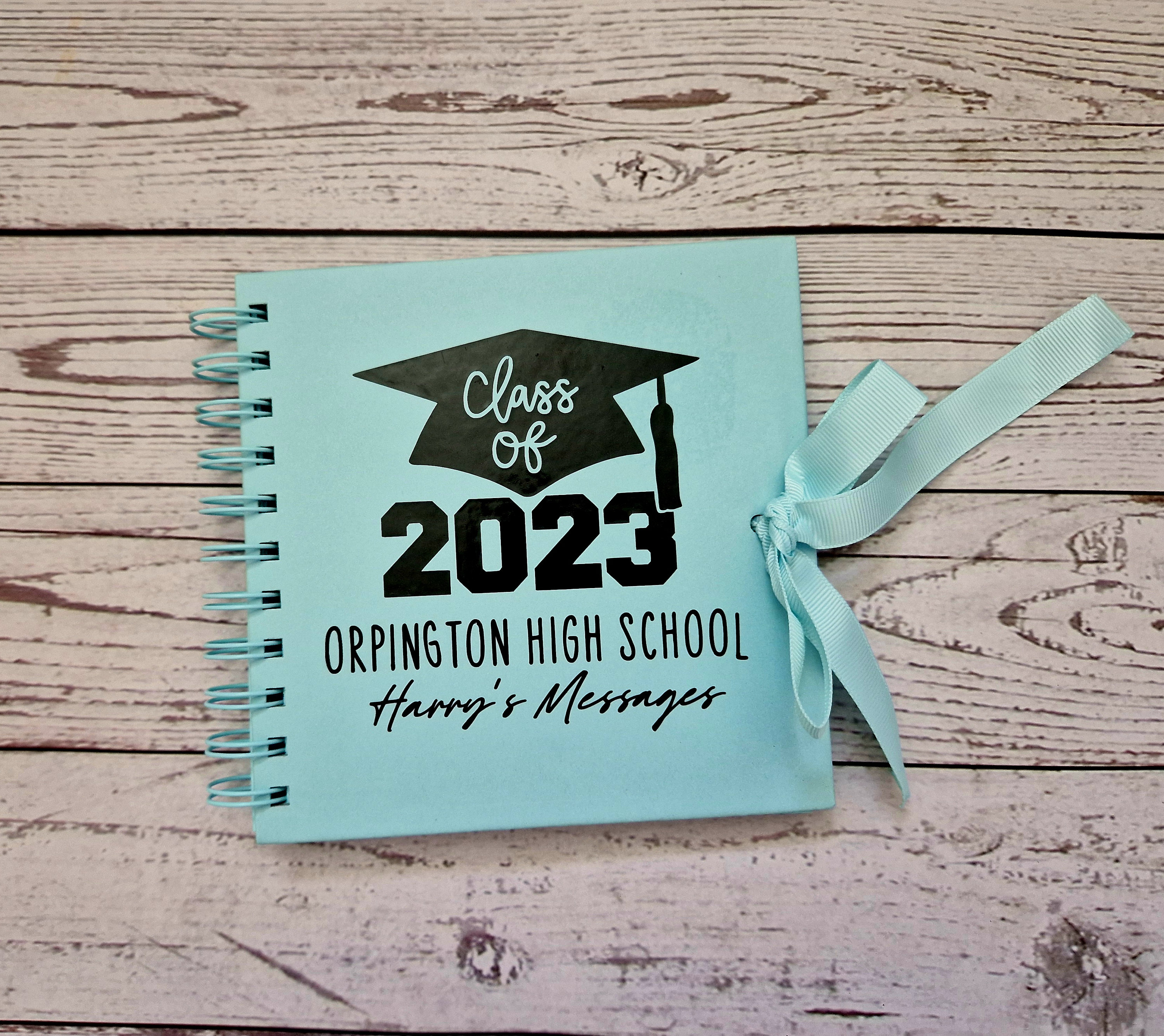 Personalised School Leavers Messages Book•year 6•high School - Etsy UK