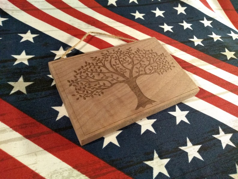 Tree of Life Laser Engraved Hardwood Sign - Etsy