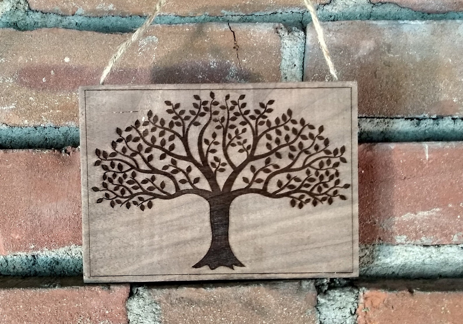 Tree of Life Laser Engraved Hardwood Sign - Etsy