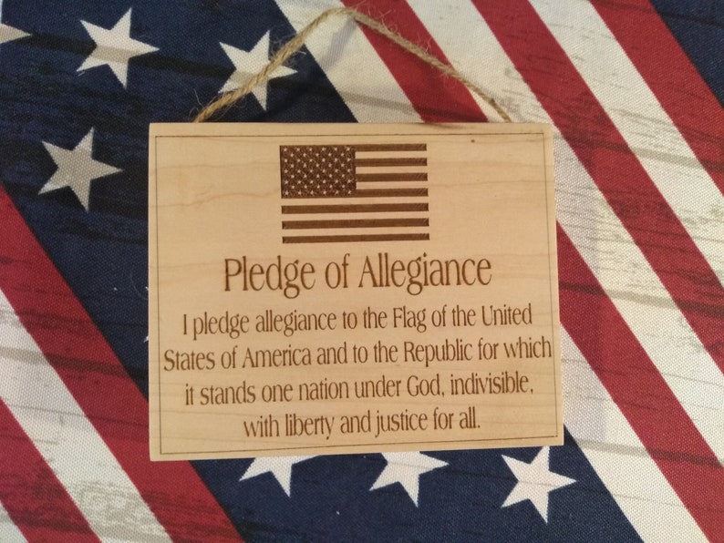 Pledge of Allegiance - Etsy