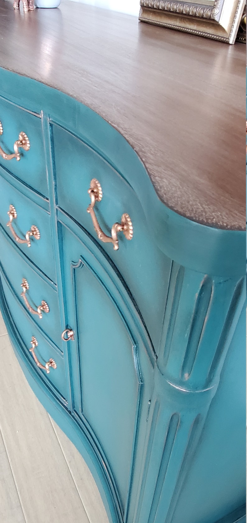 Elegant Teal Buffet - Etsy