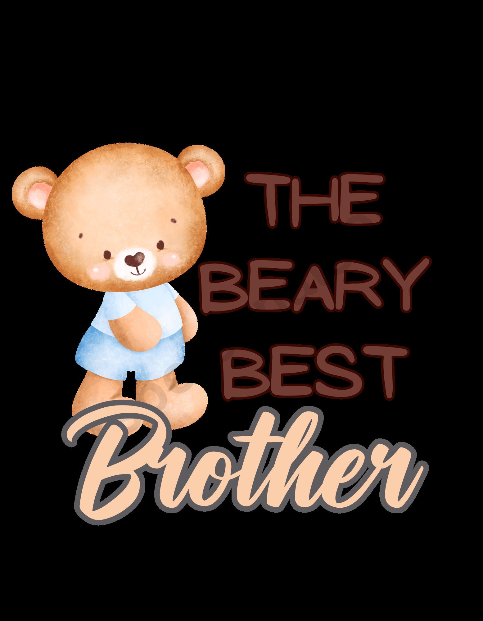 The Beary Best Baby Shower Compilation (PNG ONLY!) Transparent ...
