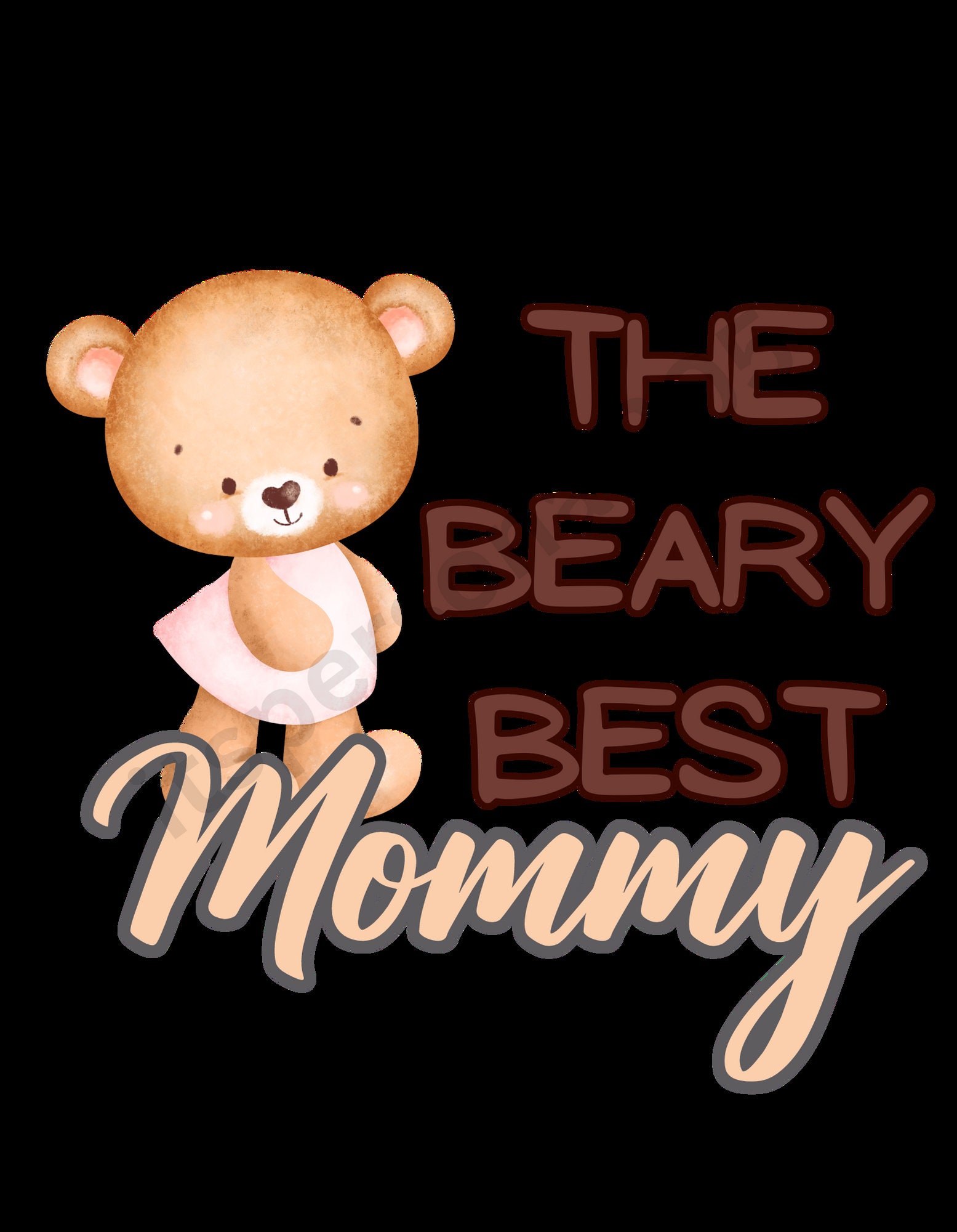 The Beary Best Baby Shower Compilation (PNG ONLY!) Transparent ...