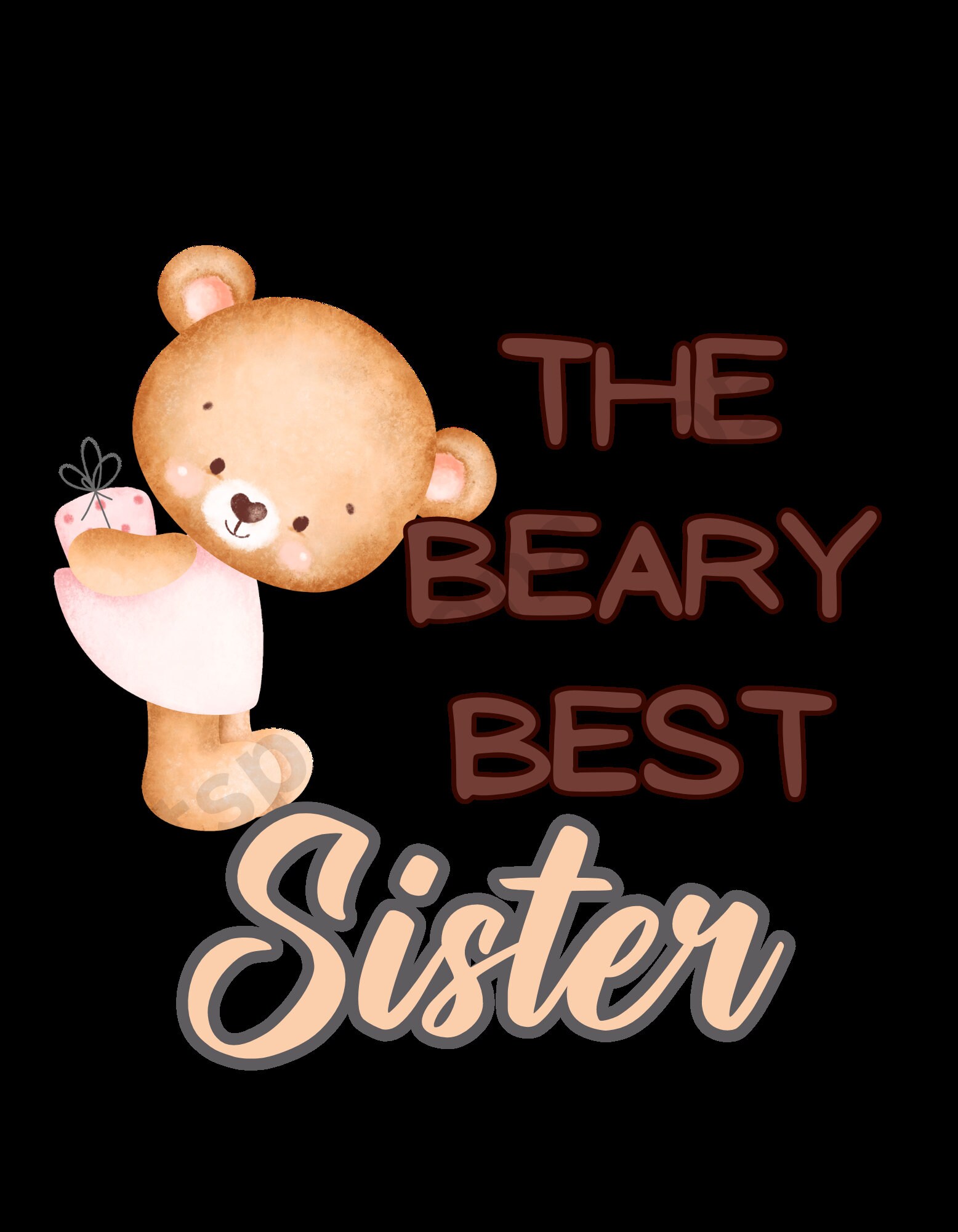 The Beary Best Baby Shower Compilation (PNG ONLY!) Transparent ...