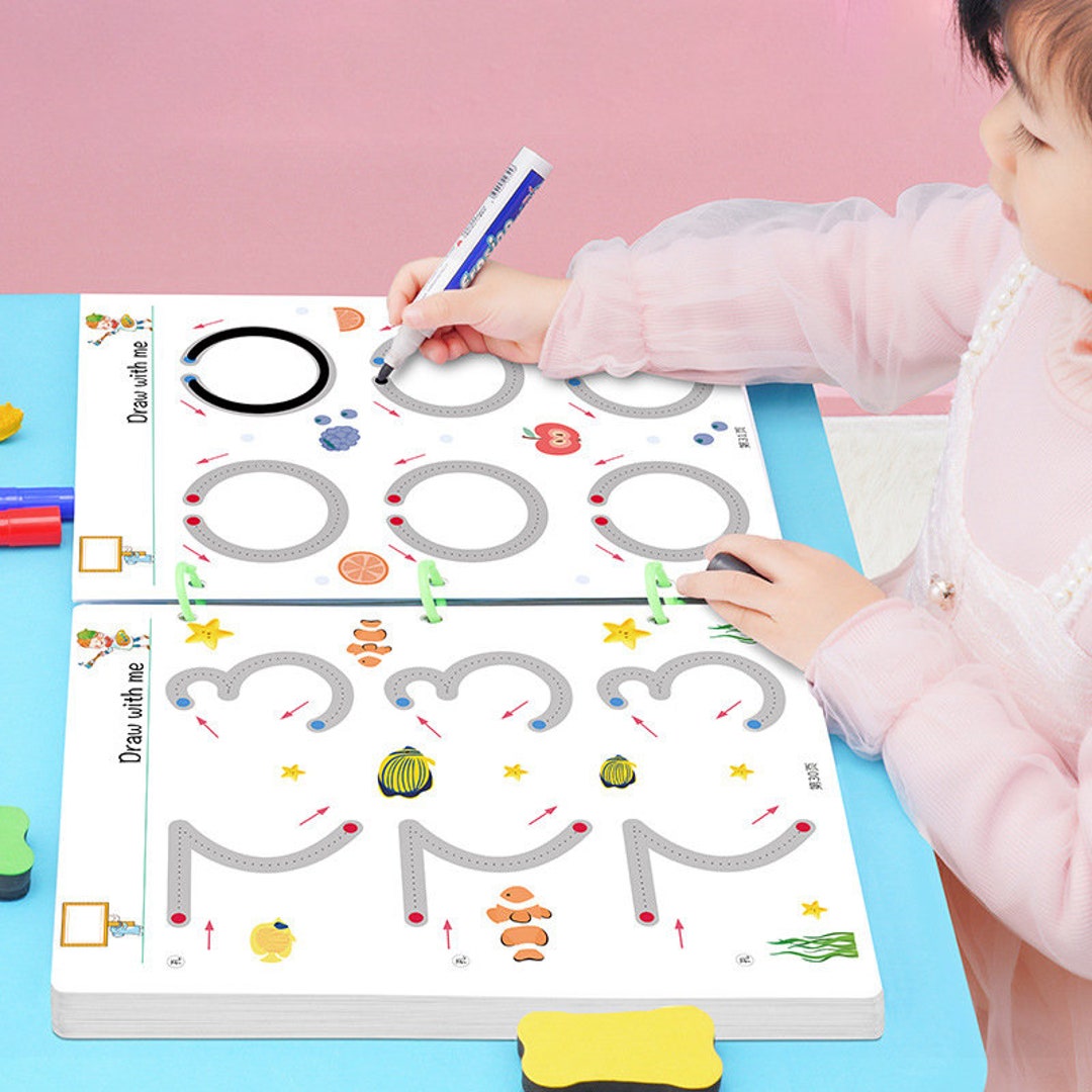 Pen Control Training Word Practice Post Concentration - Etsy