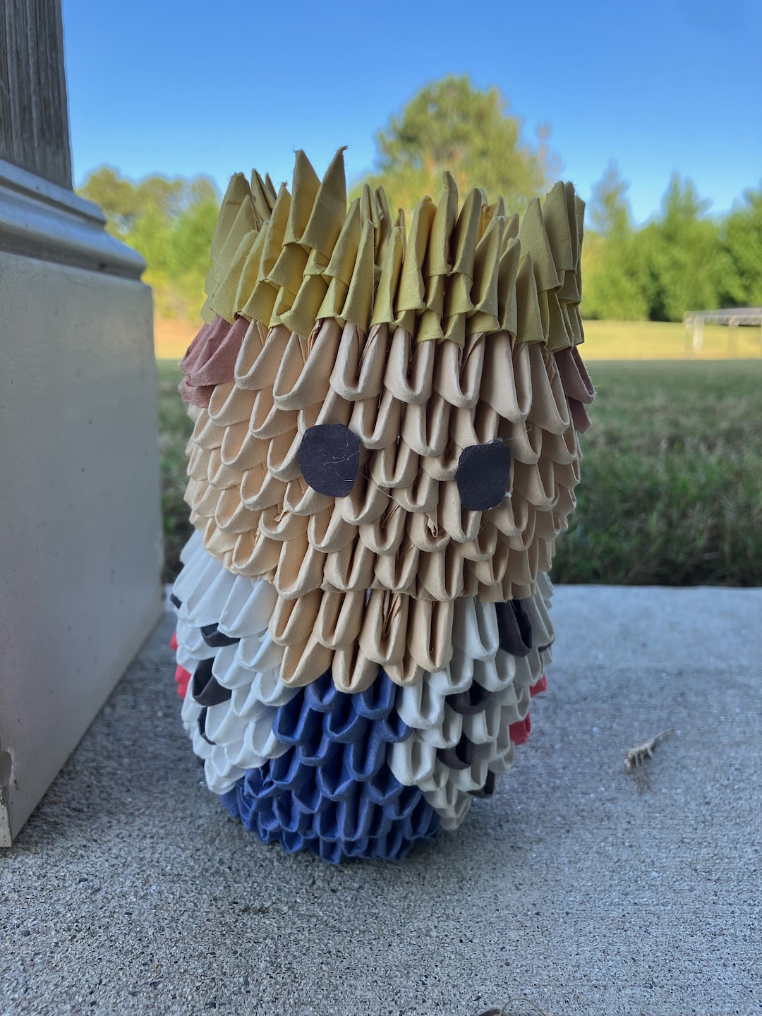3D Origami King - King With Crown, Origami, Pencil Holder, Royal ...