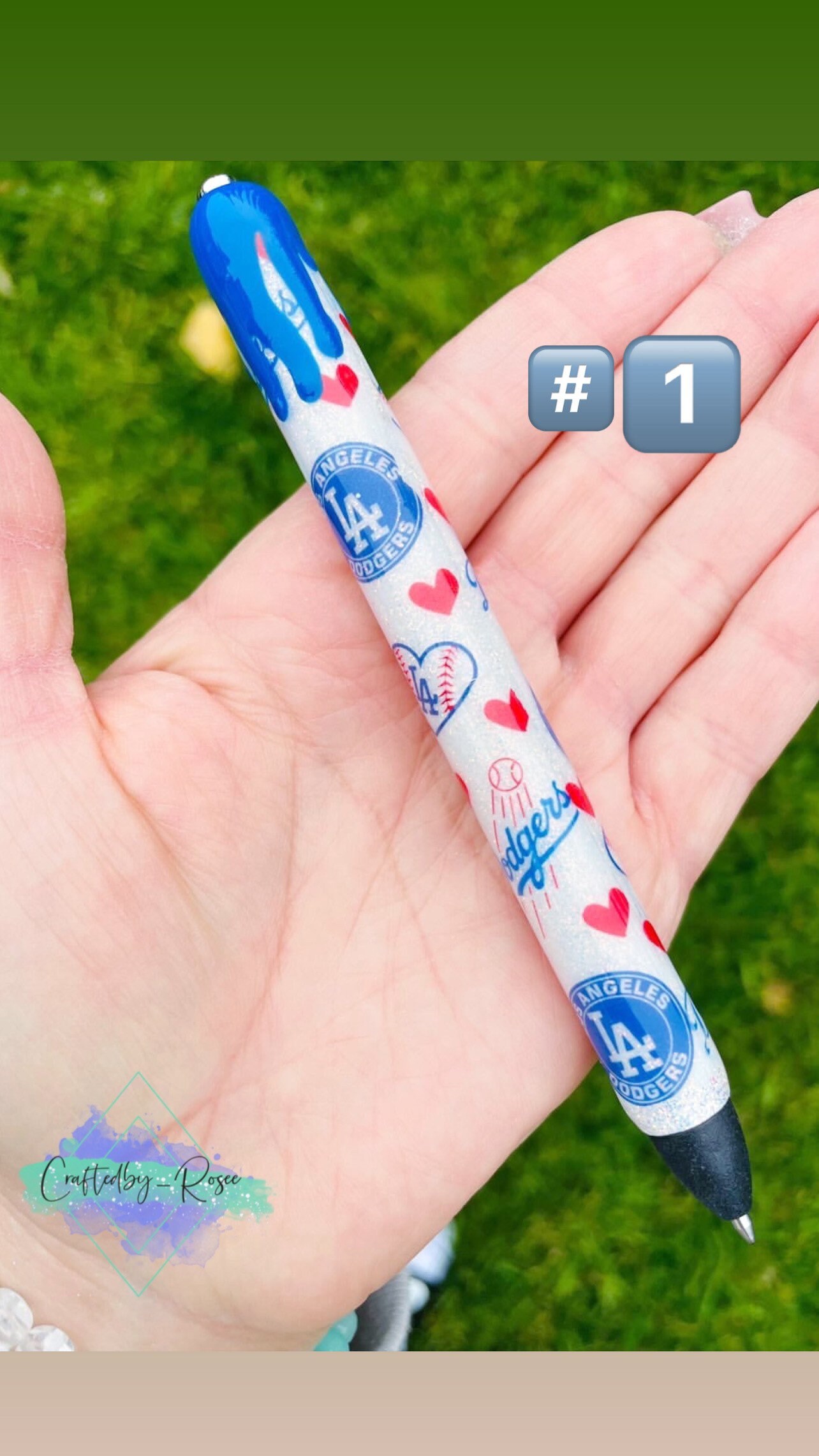Dodgers Ink Joy Gel Pens made to Order - Etsy