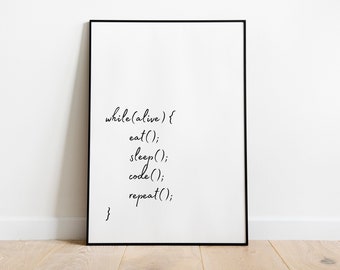 Javascript Array Cheatsheet Poster for Programmers Developers - Etsy