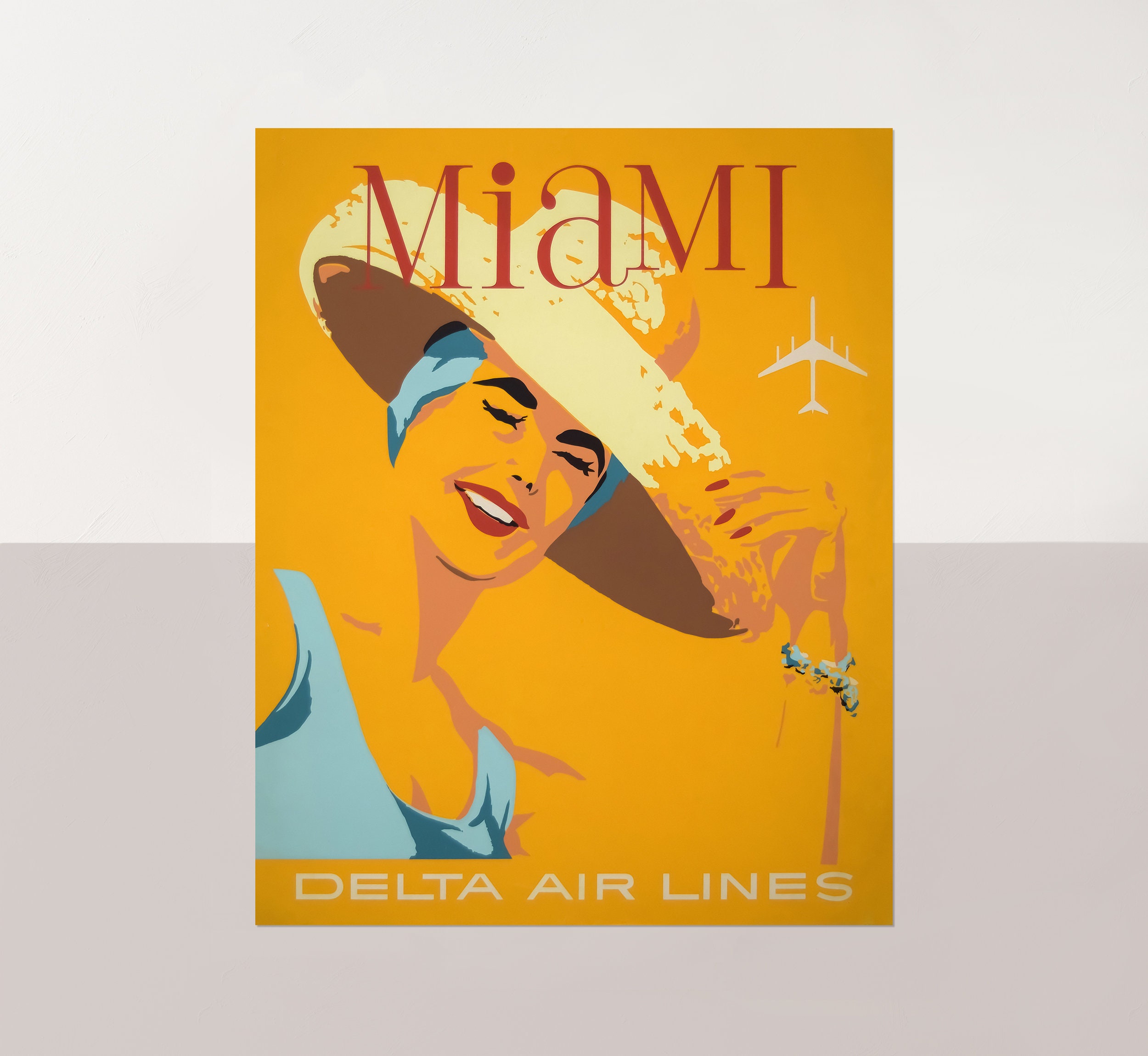 Vintage Delta Airline Posters