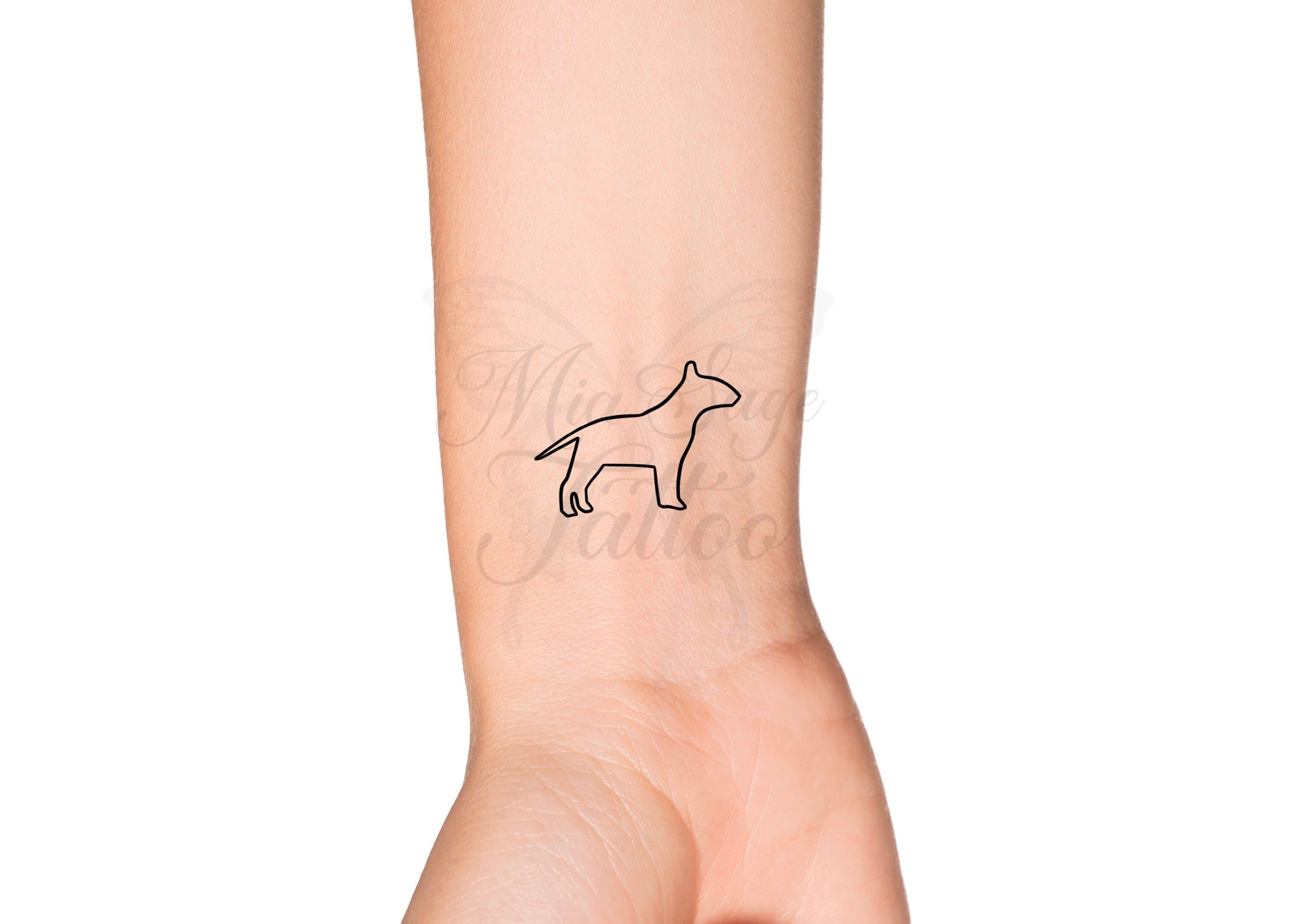 Bull Terrier Tattoo