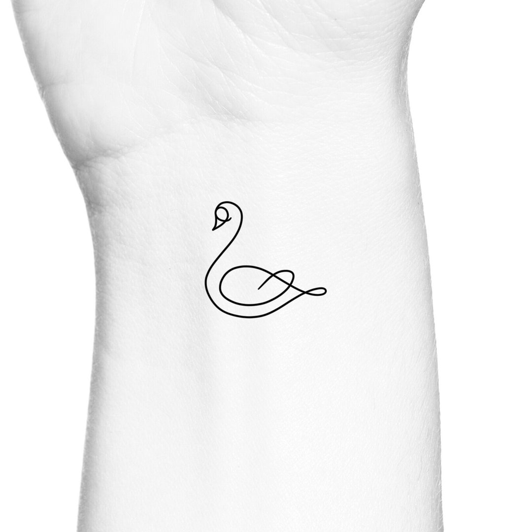 Swan Tattoo Drawing