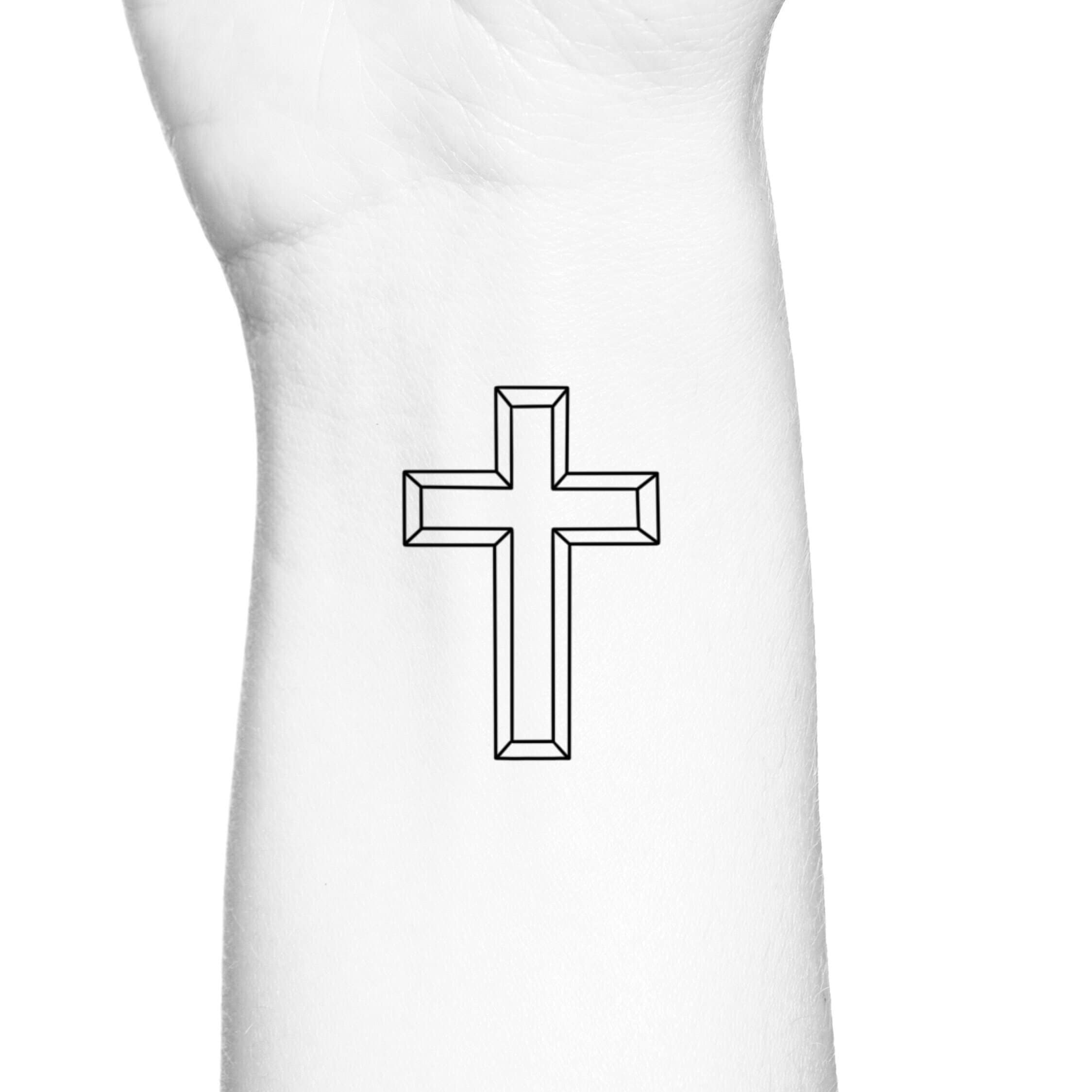 Easy Cross Tattoos For Men