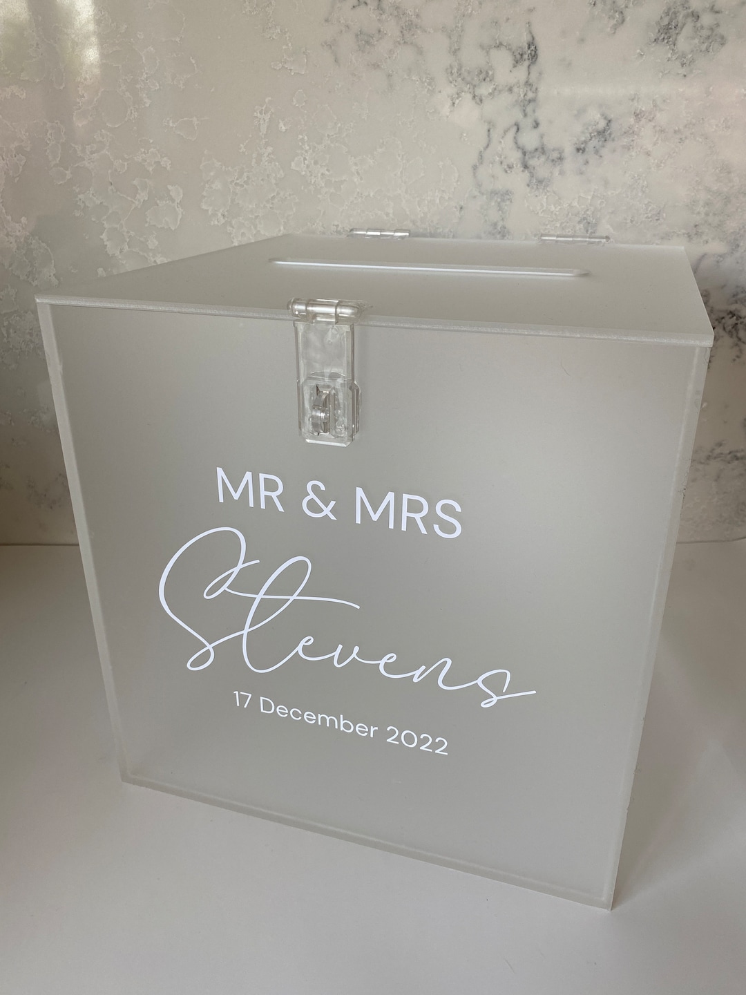 Wishing Well Text Card Box Text Wedding Engagement - Etsy