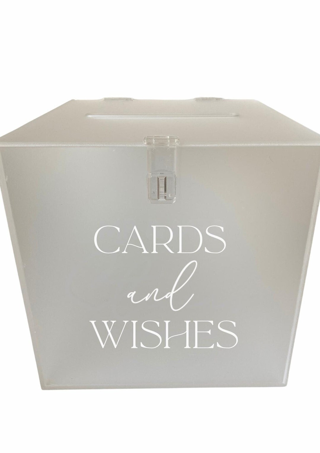 Wishing Well Text | Card Box Text | Wedding | Engagement | Sticker ...