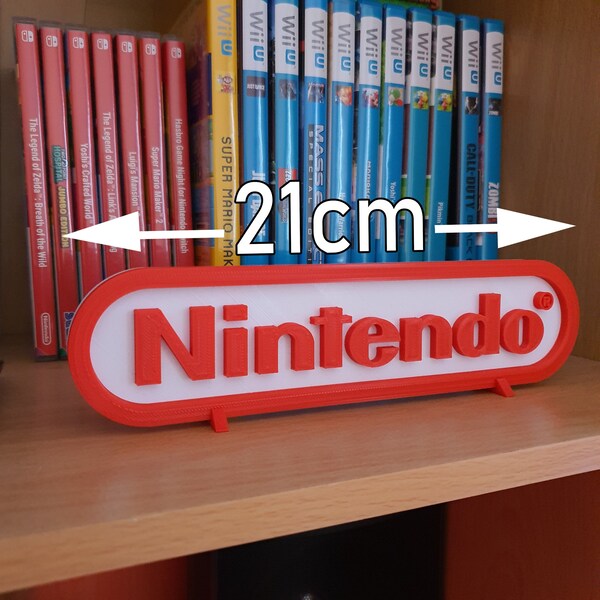 Nintendo Logo 3d Printed - Etsy UK