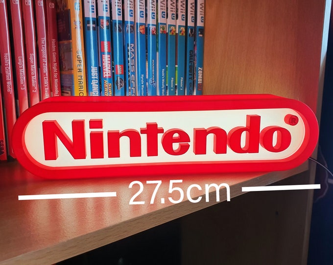 Wood Nintendo Sign - Etsy