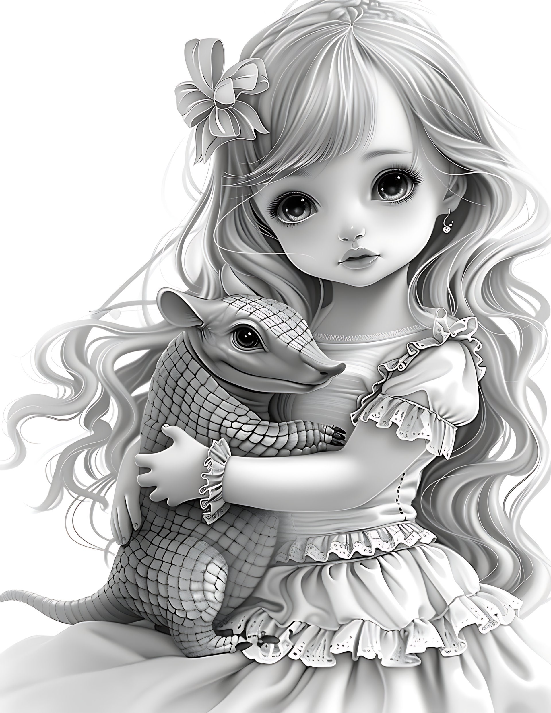 Cutie and Furry Coloring Pages. 50% OFF, Plus Free Summer Planner - Etsy