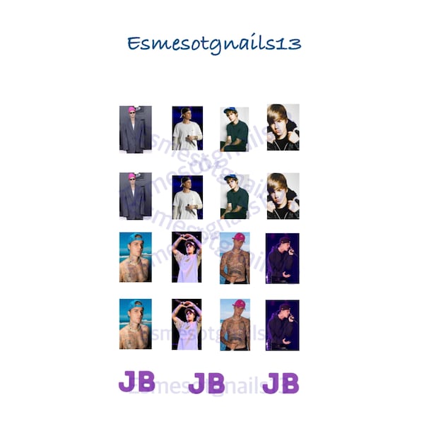Justin Bieber Decal - Etsy