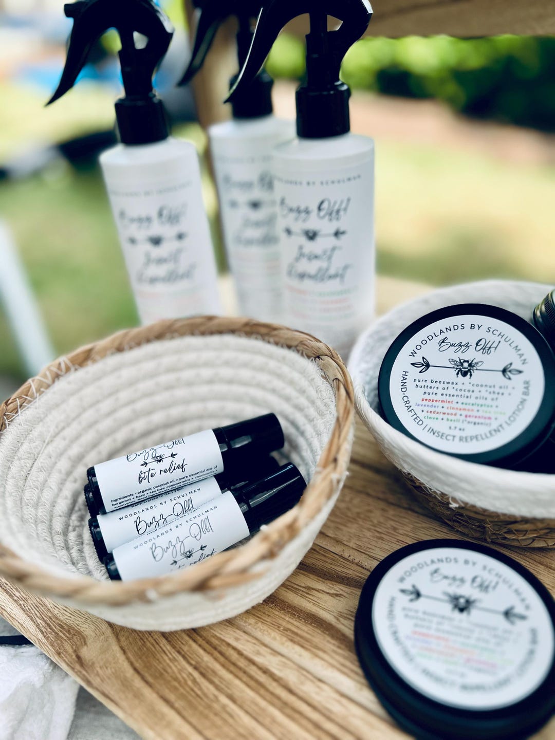 Organic Insect Repellent Lotion Bar Spray Bottle Bite Relief Hand ...