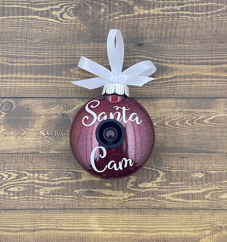 Santa Cam Ornament & Letter - Etsy
