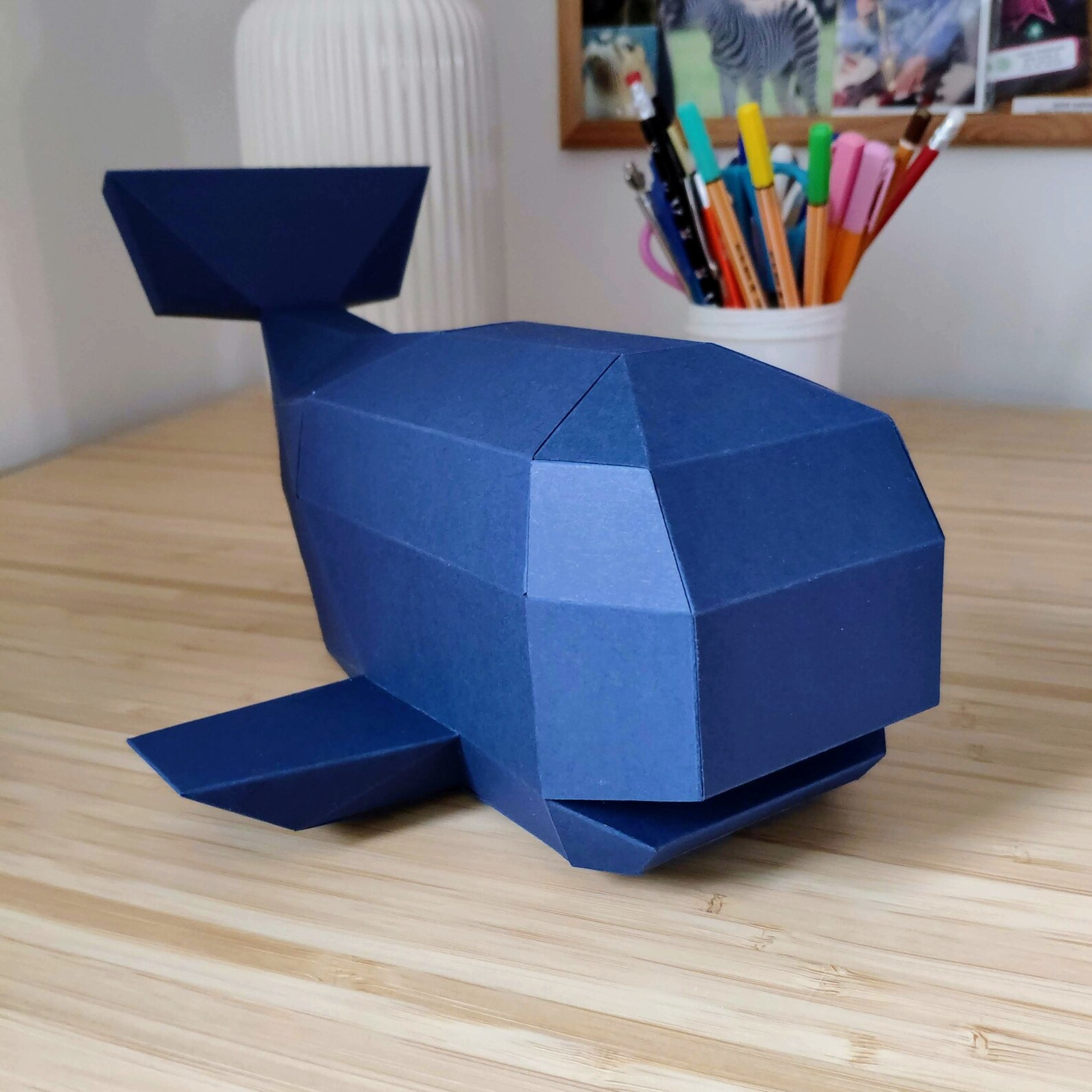 Little Whale. Whale Papercraft Template - Adorable and Super Cute. Your ...