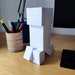 Creeper Paper Model. Minecraft Creeper Papercraft Template PDF + SVG ...