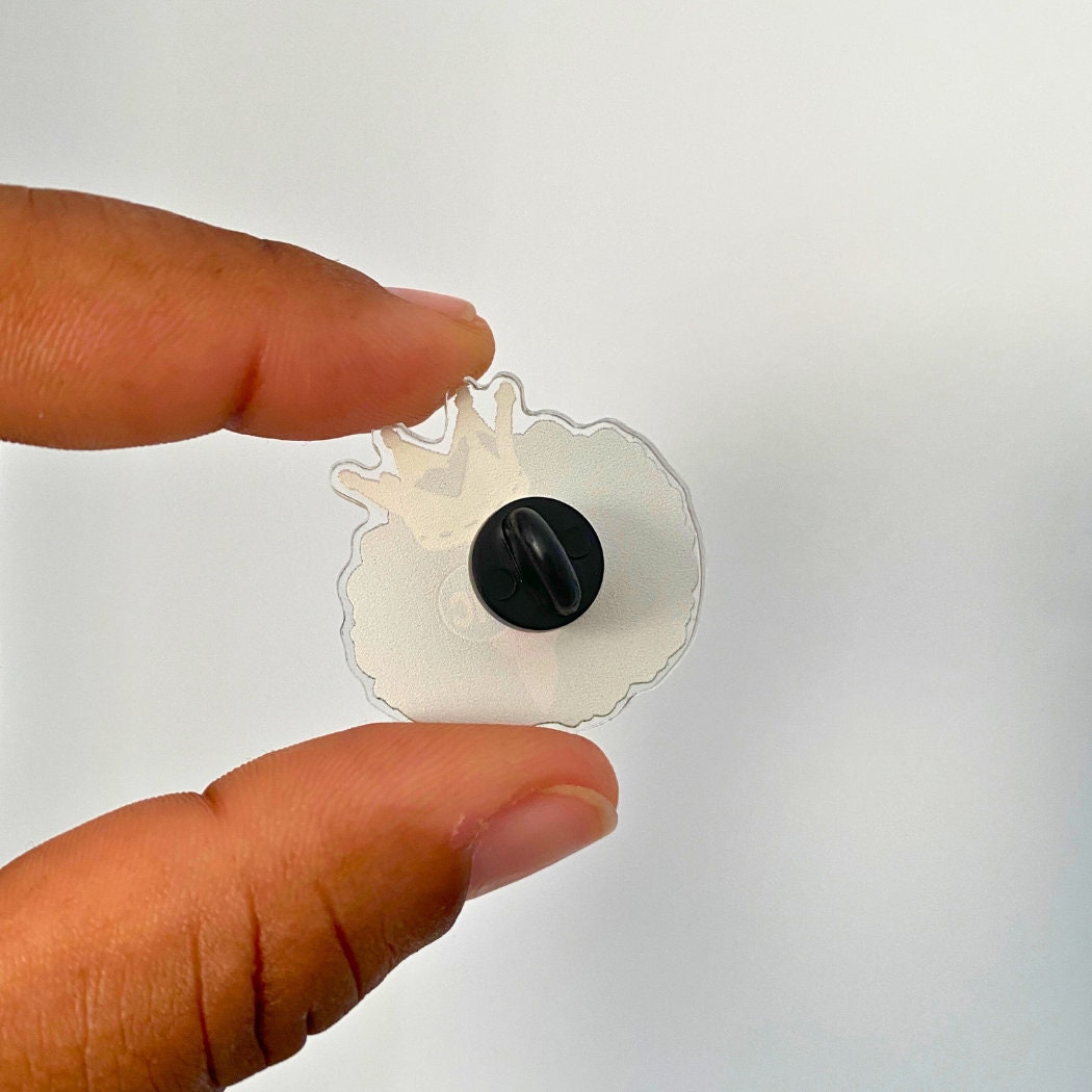 Black Girl Magic Lapel Pin, Black Girl Pin, Acrylic Pin - Etsy