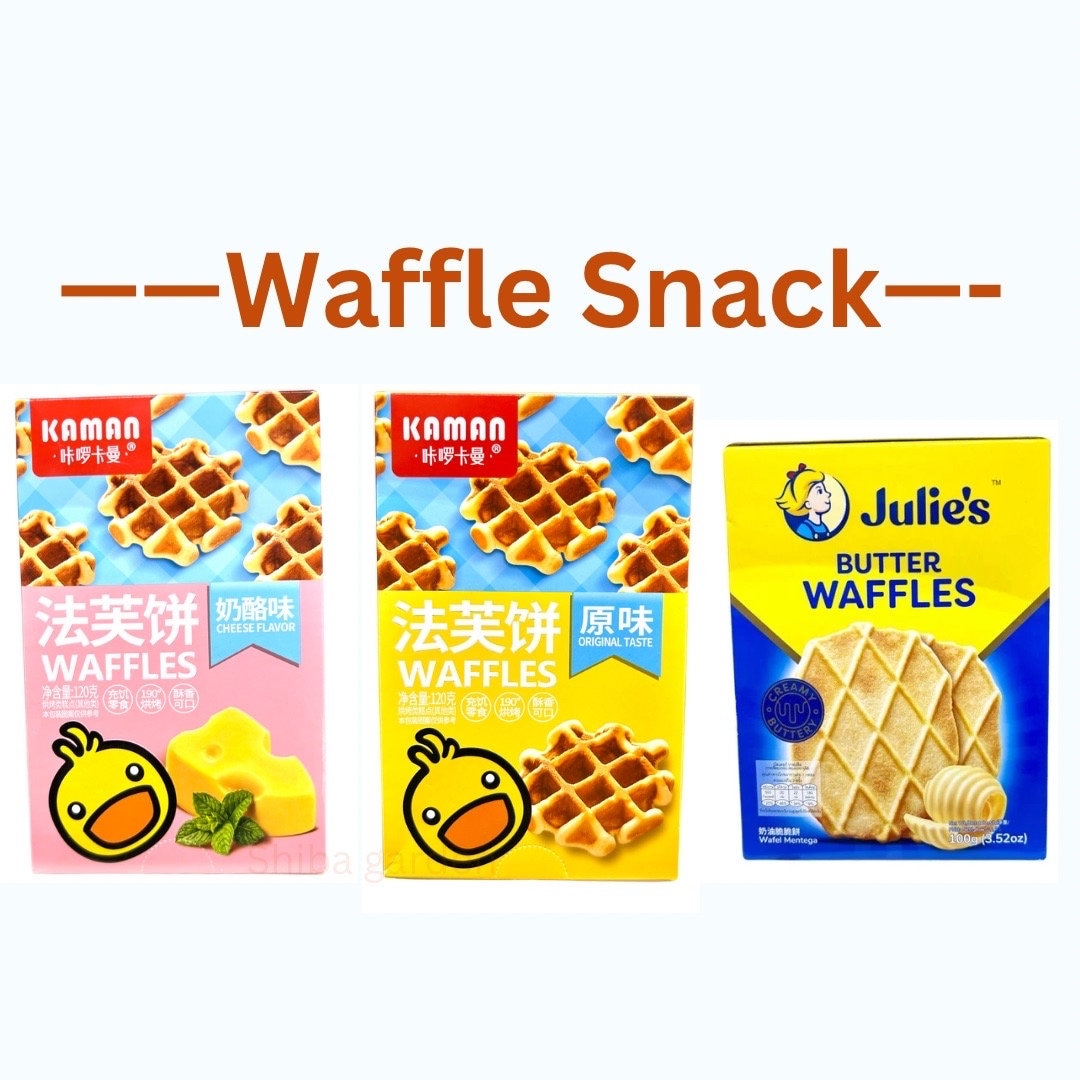 Waffle Snack. Cheese,original,butter Flavor. - Etsy