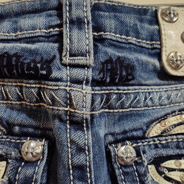Miss Me Angel Jeans - Etsy